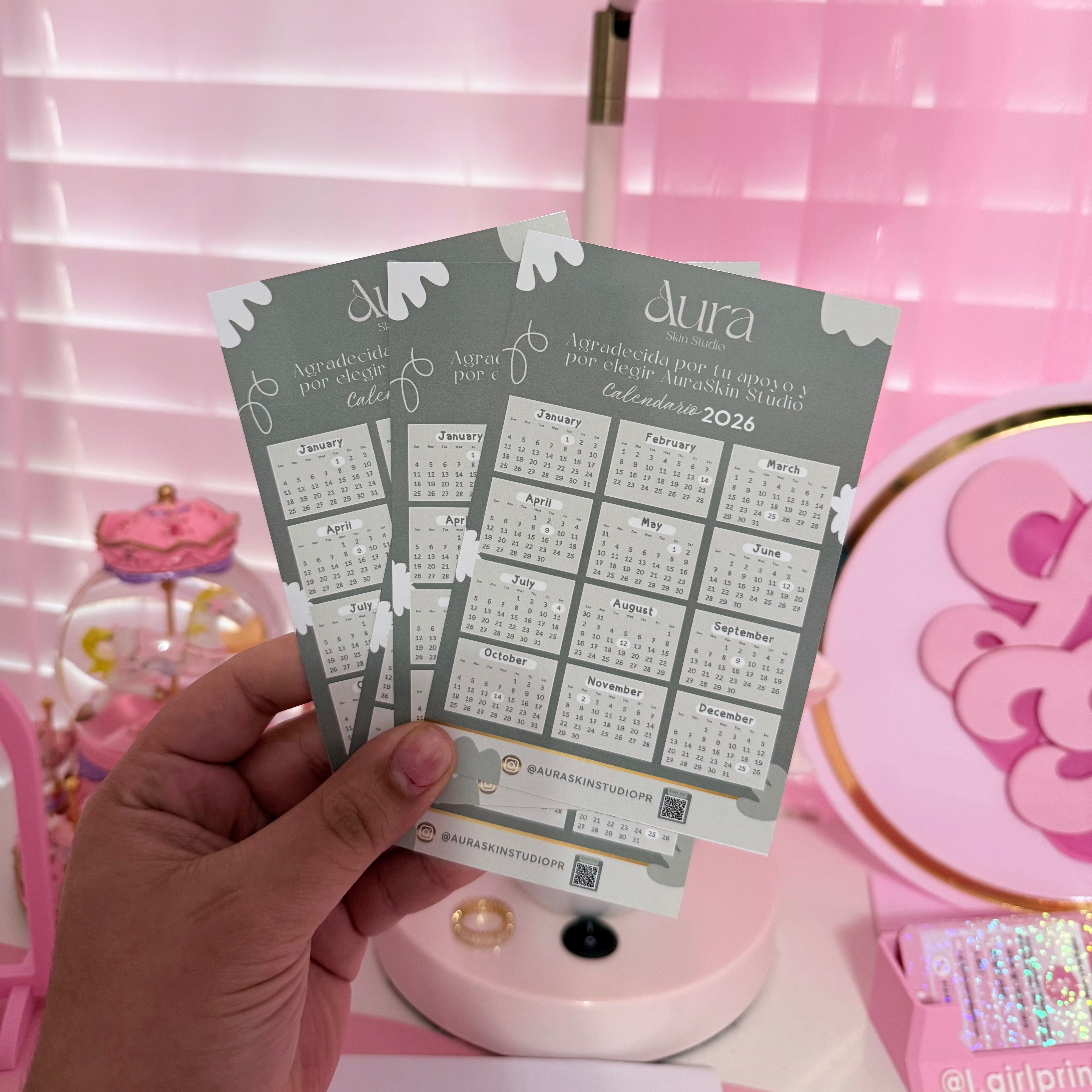 Calendario personalizados – L.Girl Designs & Printing